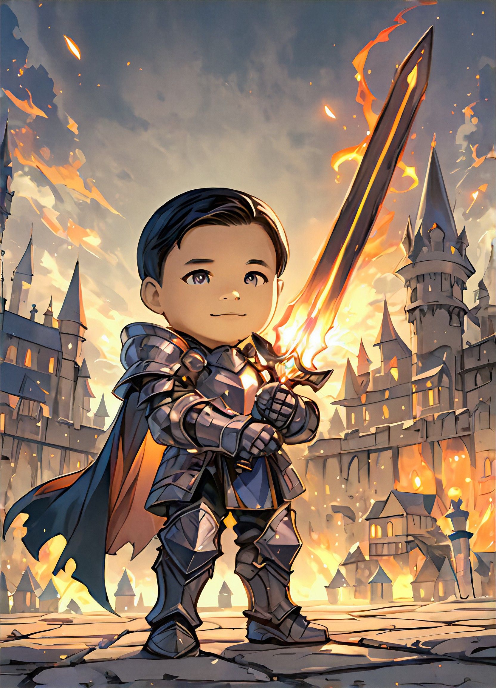 Chibi Knight | a1.art