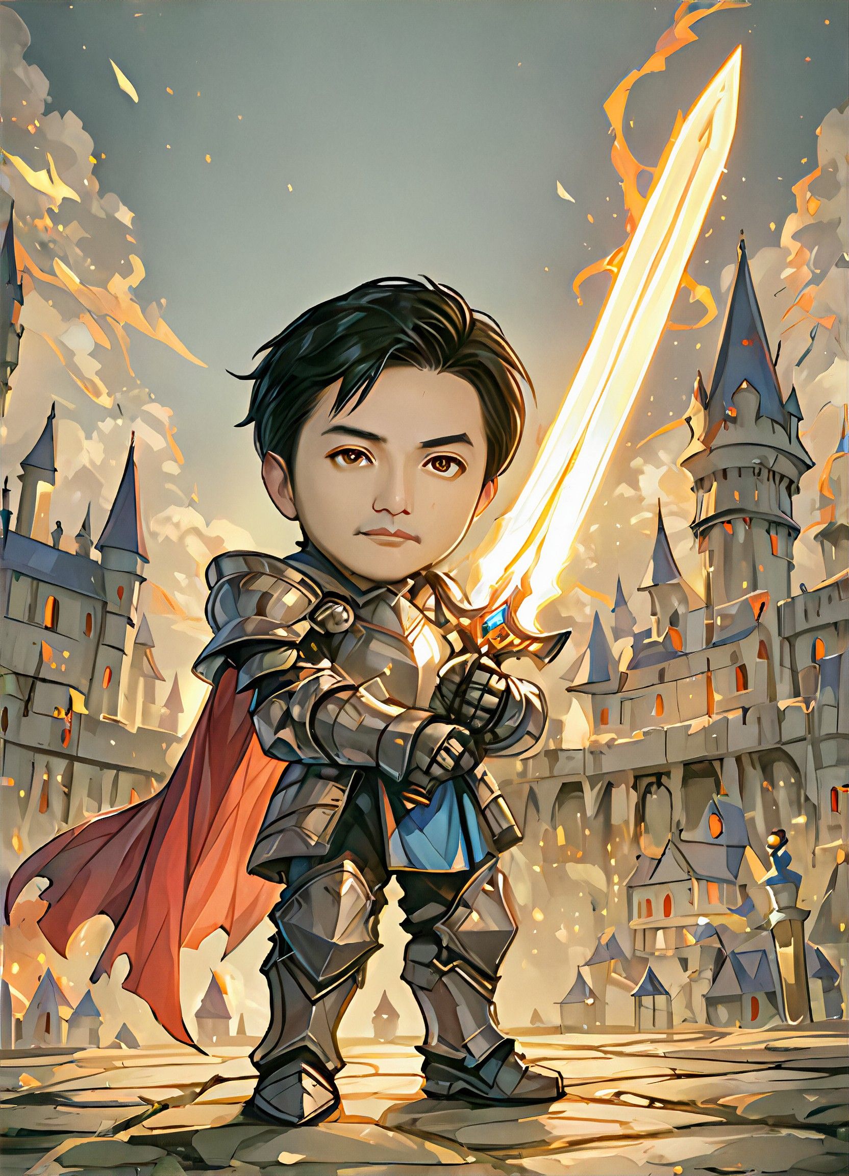 Chibi Knight | a1.art