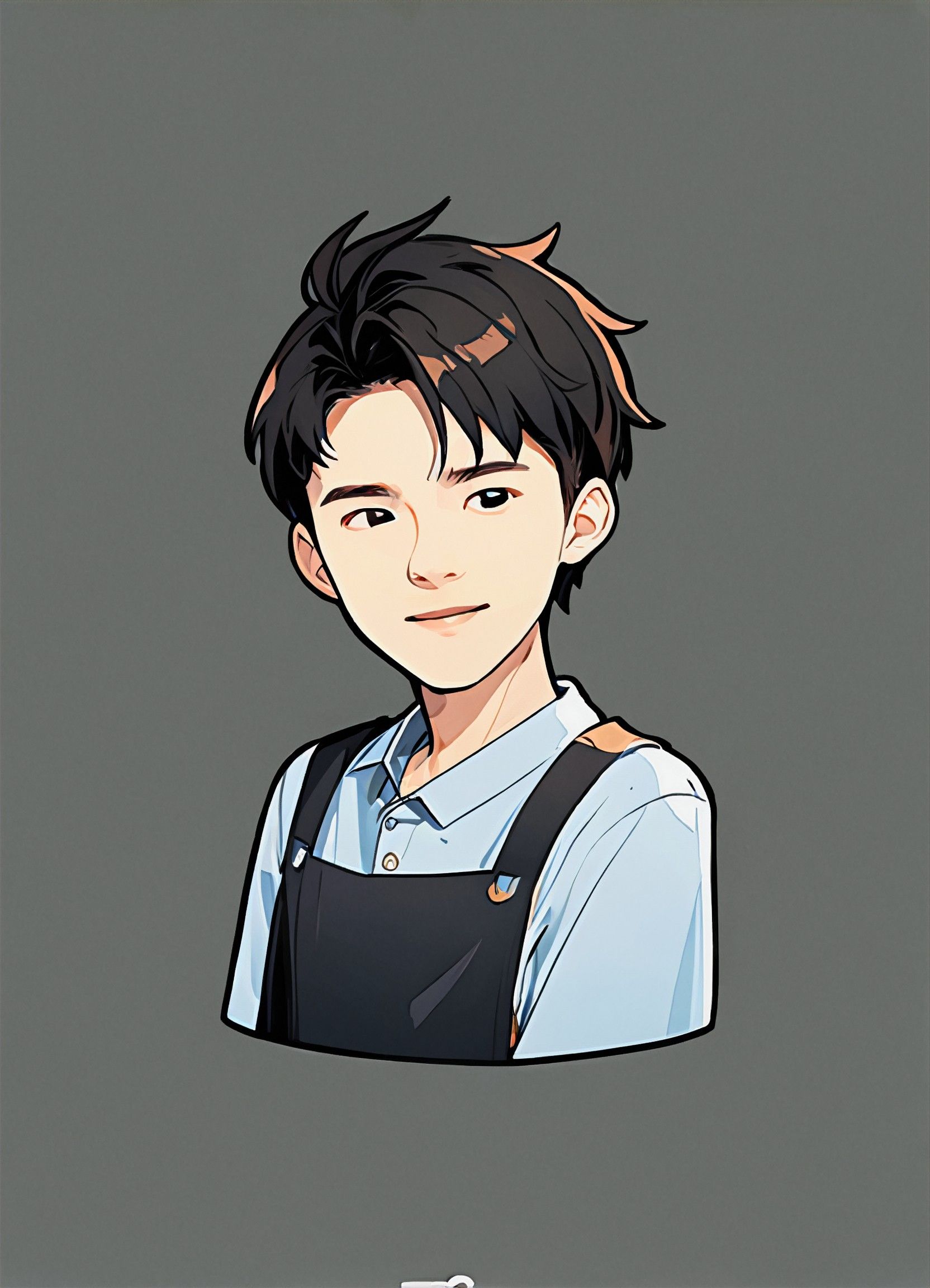 Cute avatar/sticker(man) | a1.art