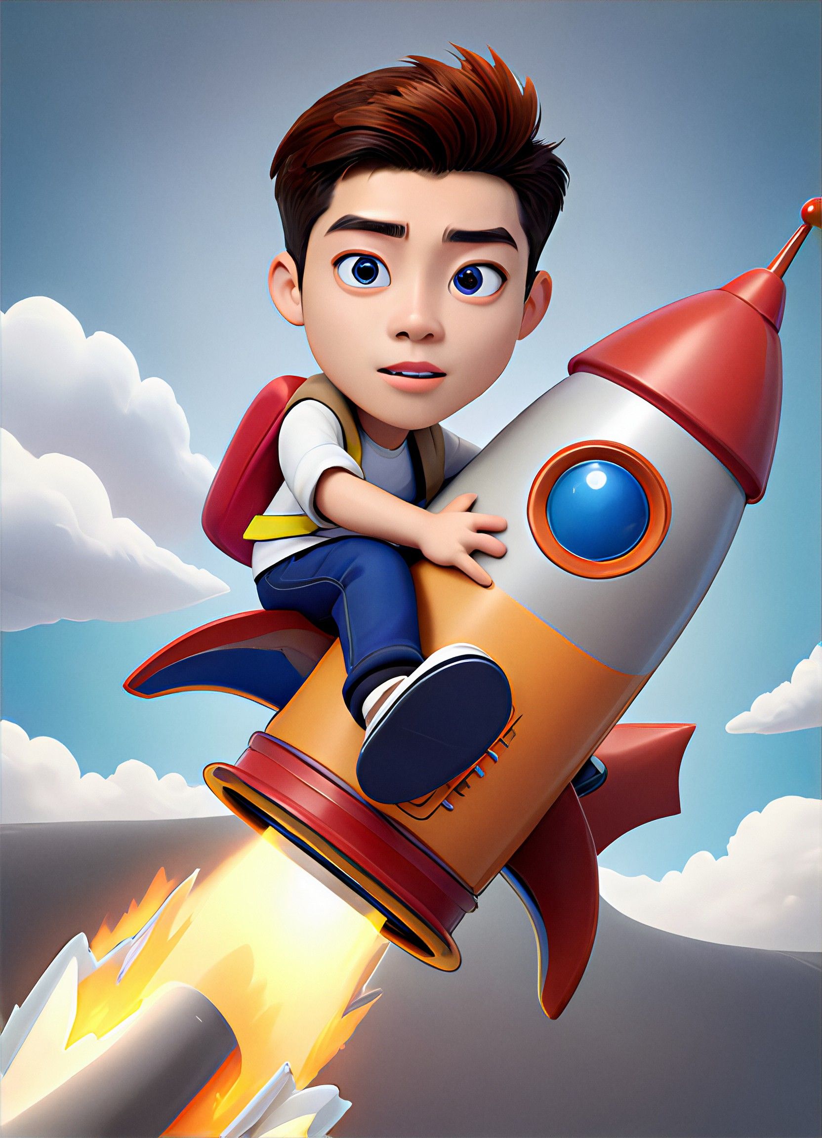 Travel by rocket | A1.art