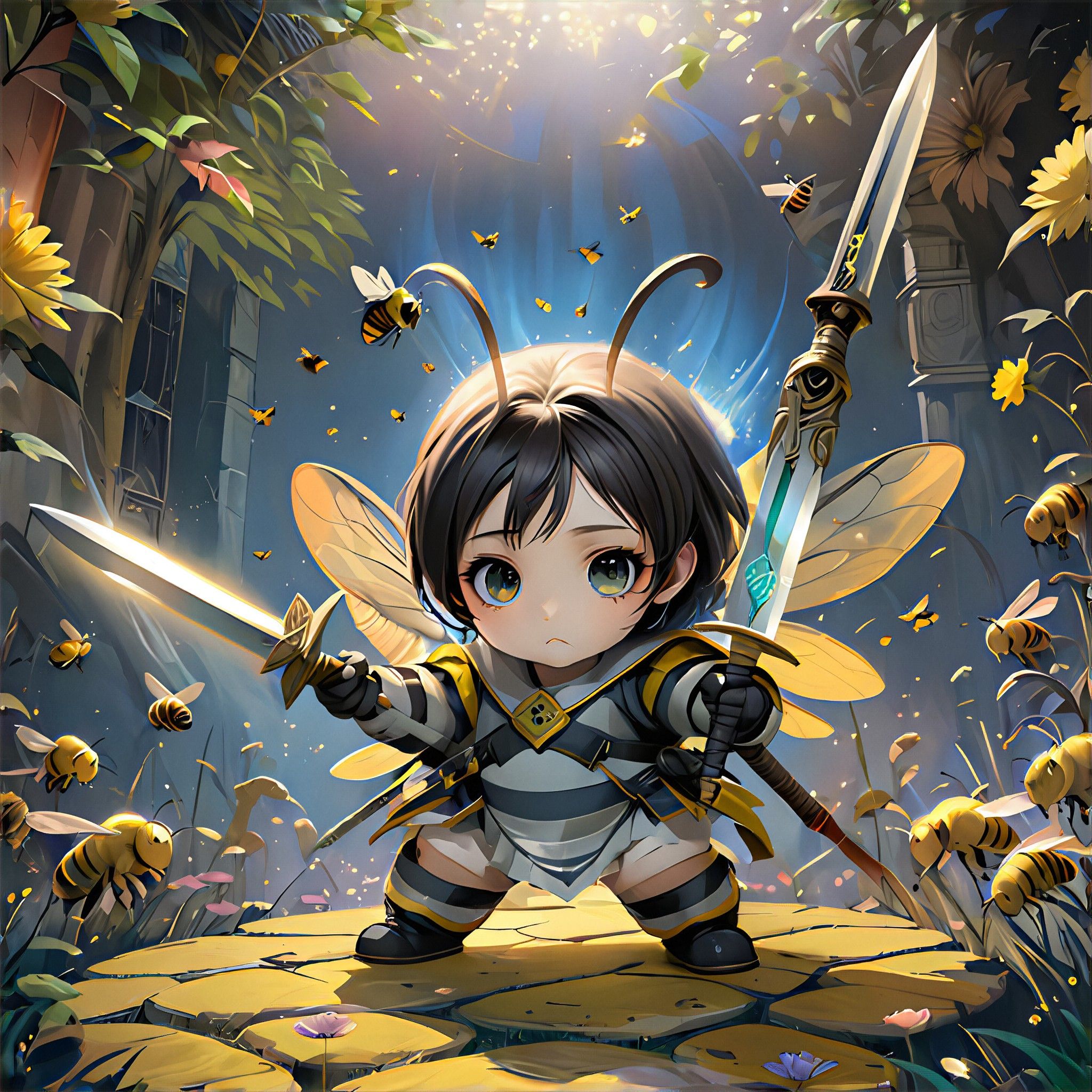 Sword bee | A1.art