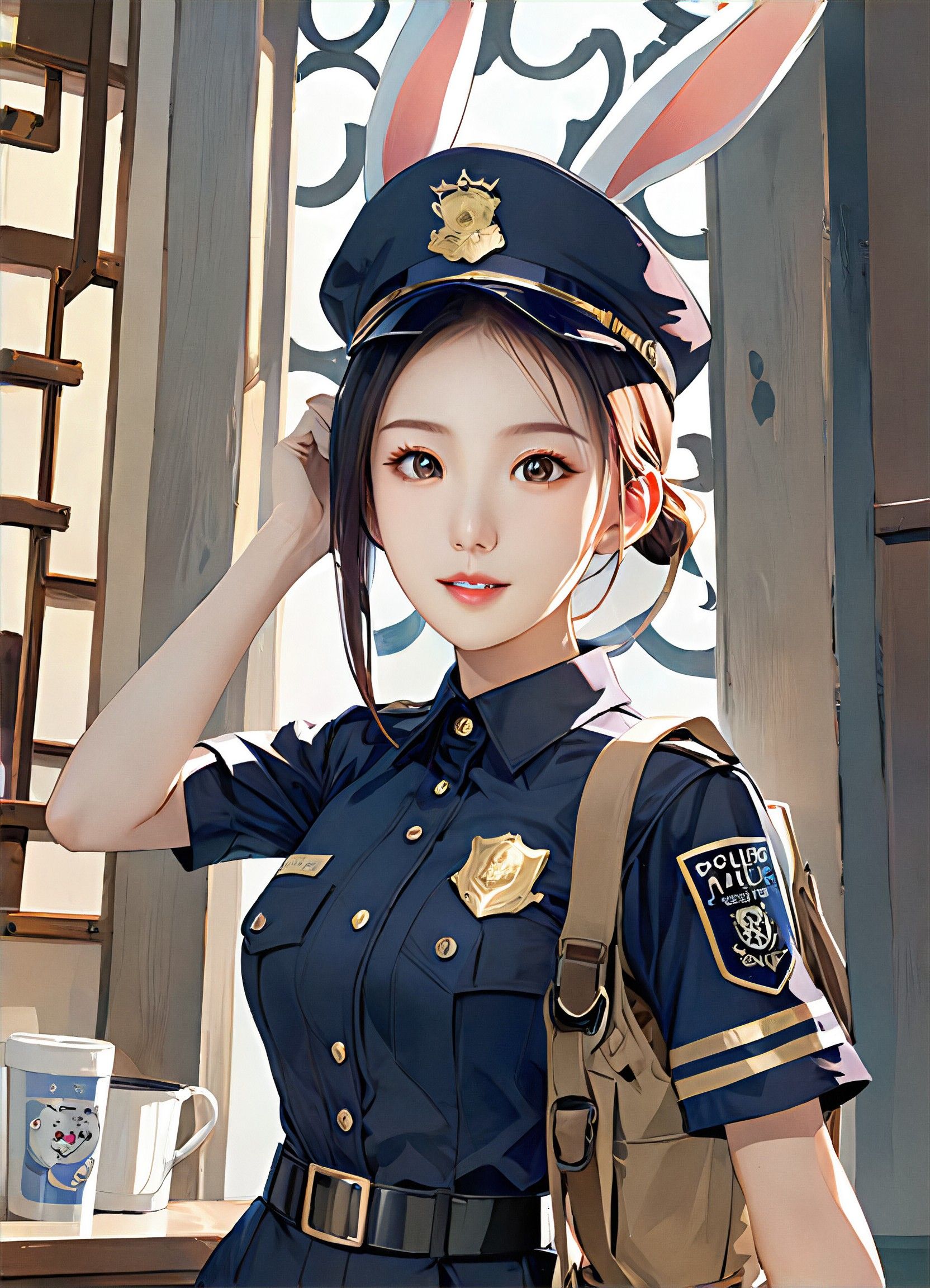 Rabbit Police Judy | Rabbit Police Judy | a1.art