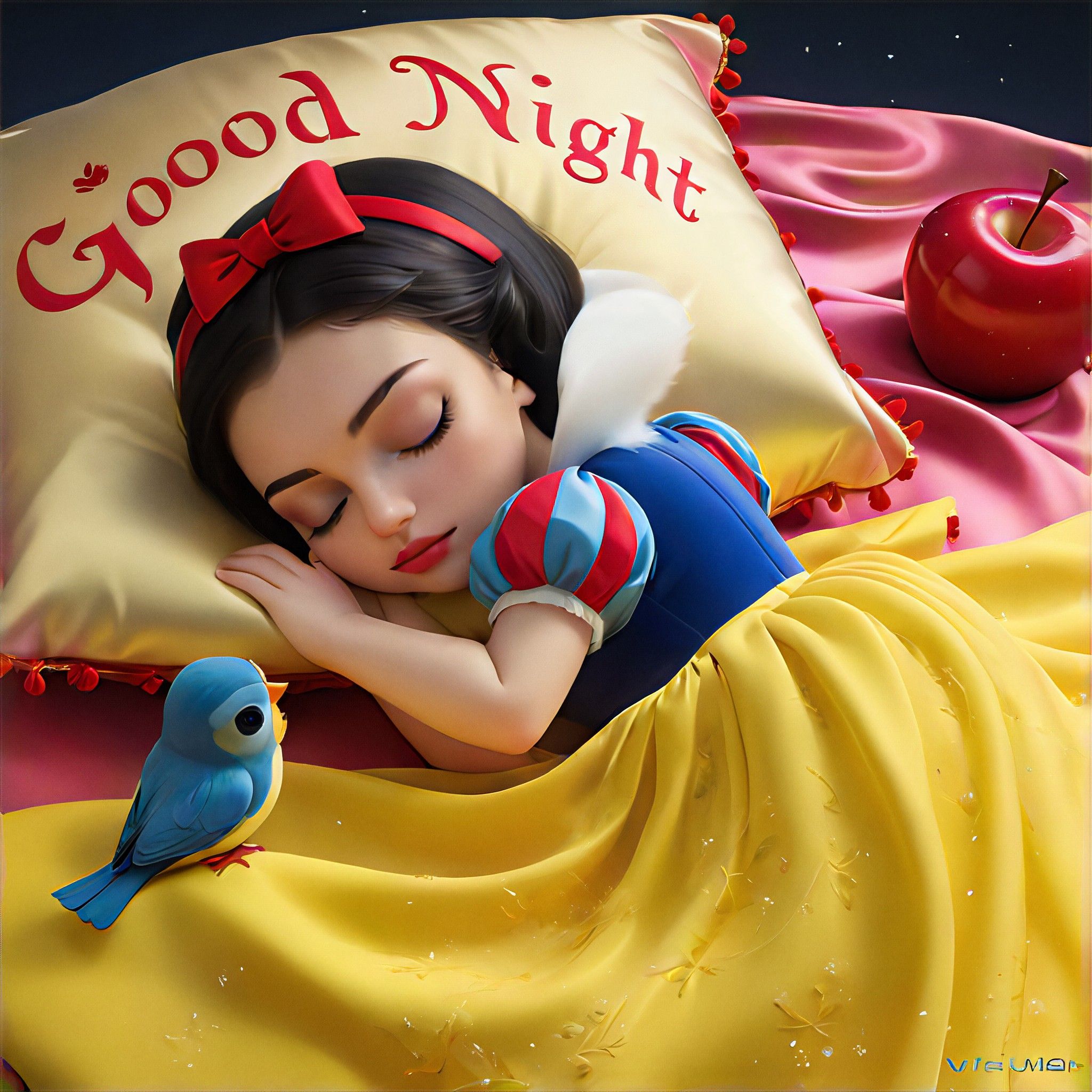 baby princess Snow White | a1.art