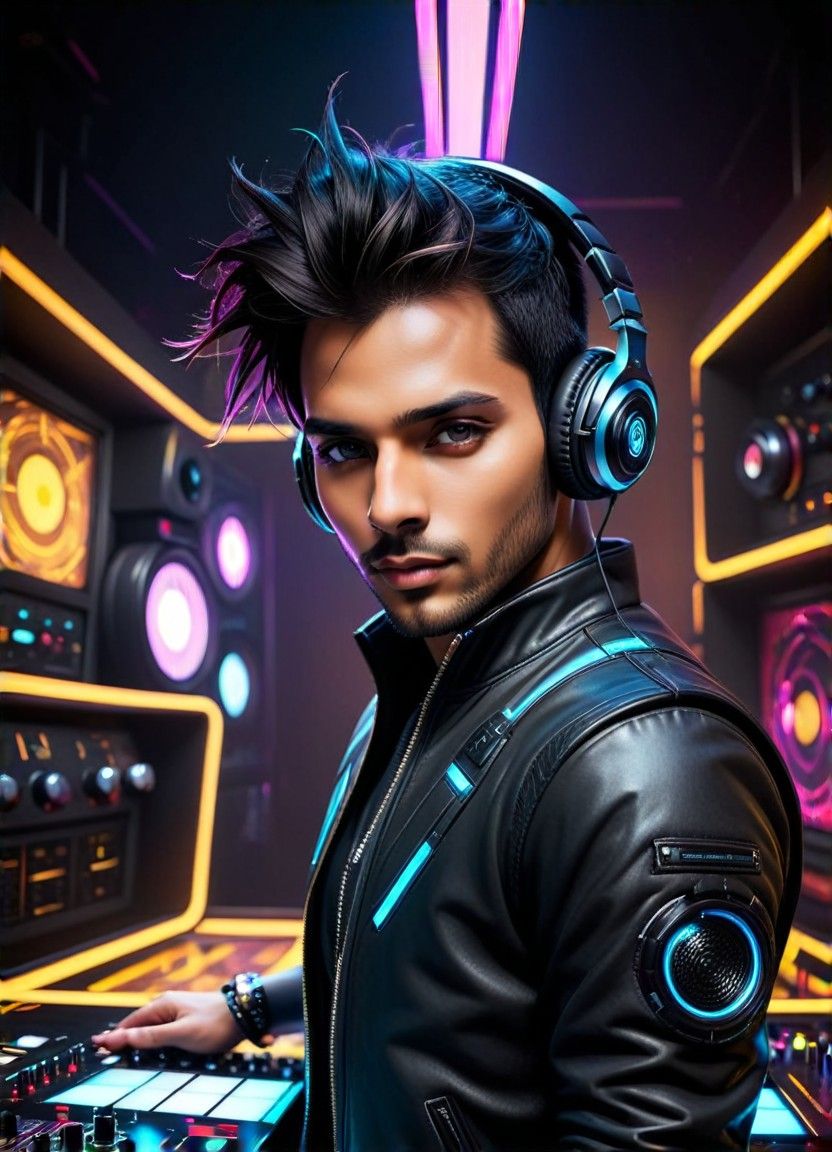 Transform Your Look to a Stylish DJ Vibe with a1.art | a1.art