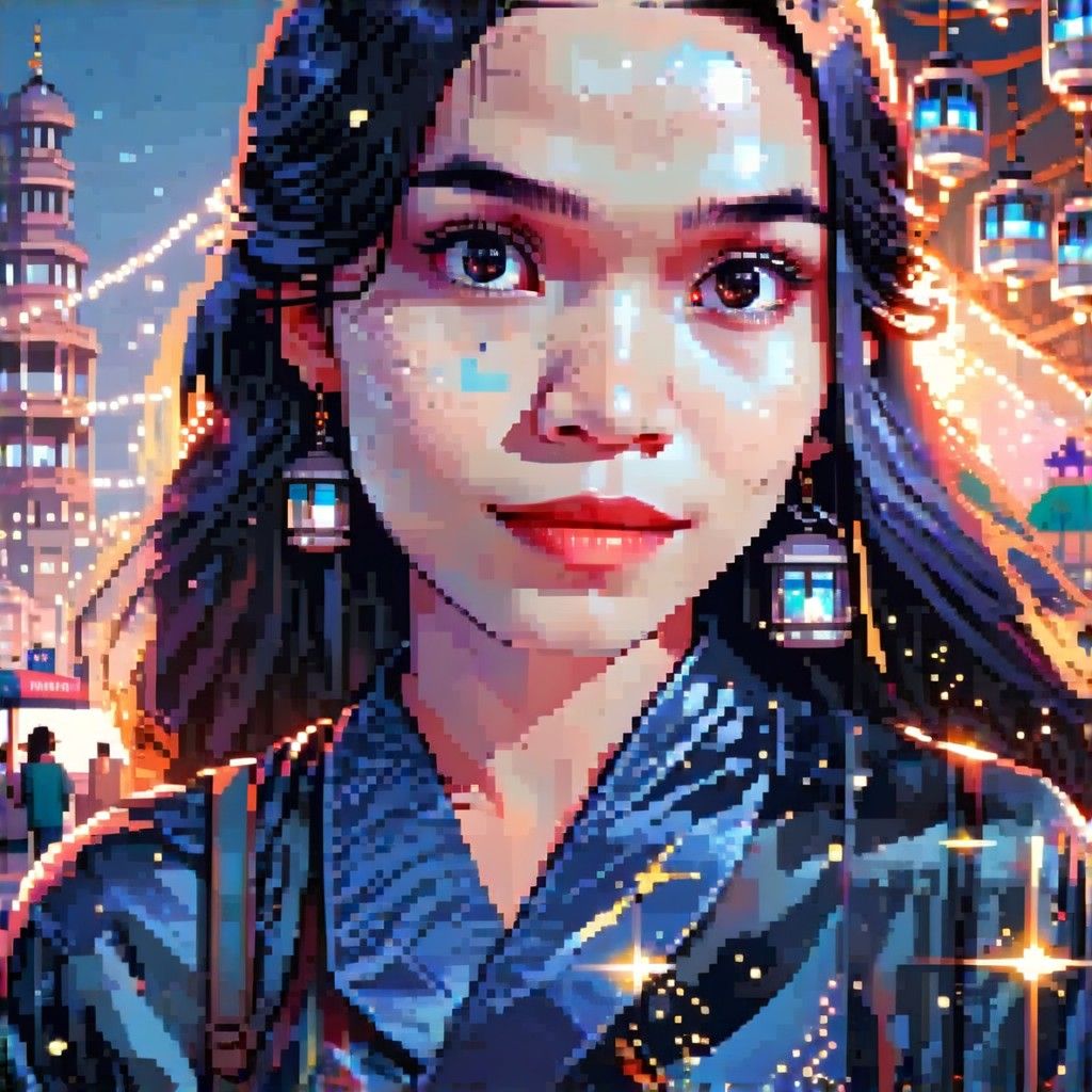 The world of pixel blocks | a1.art