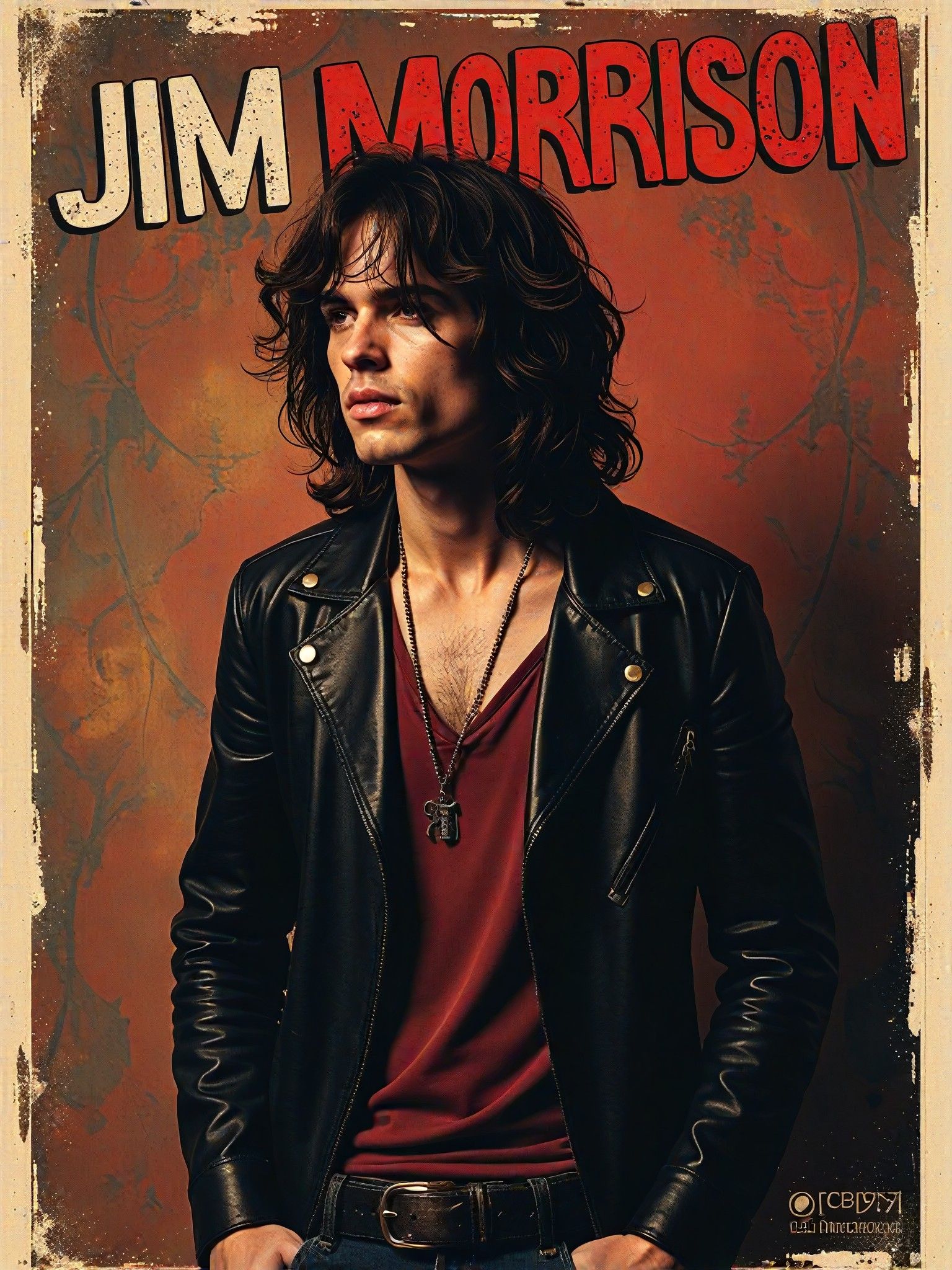 Jim Morrison Poster Generator - Realism, Master Style Converter | a1.art