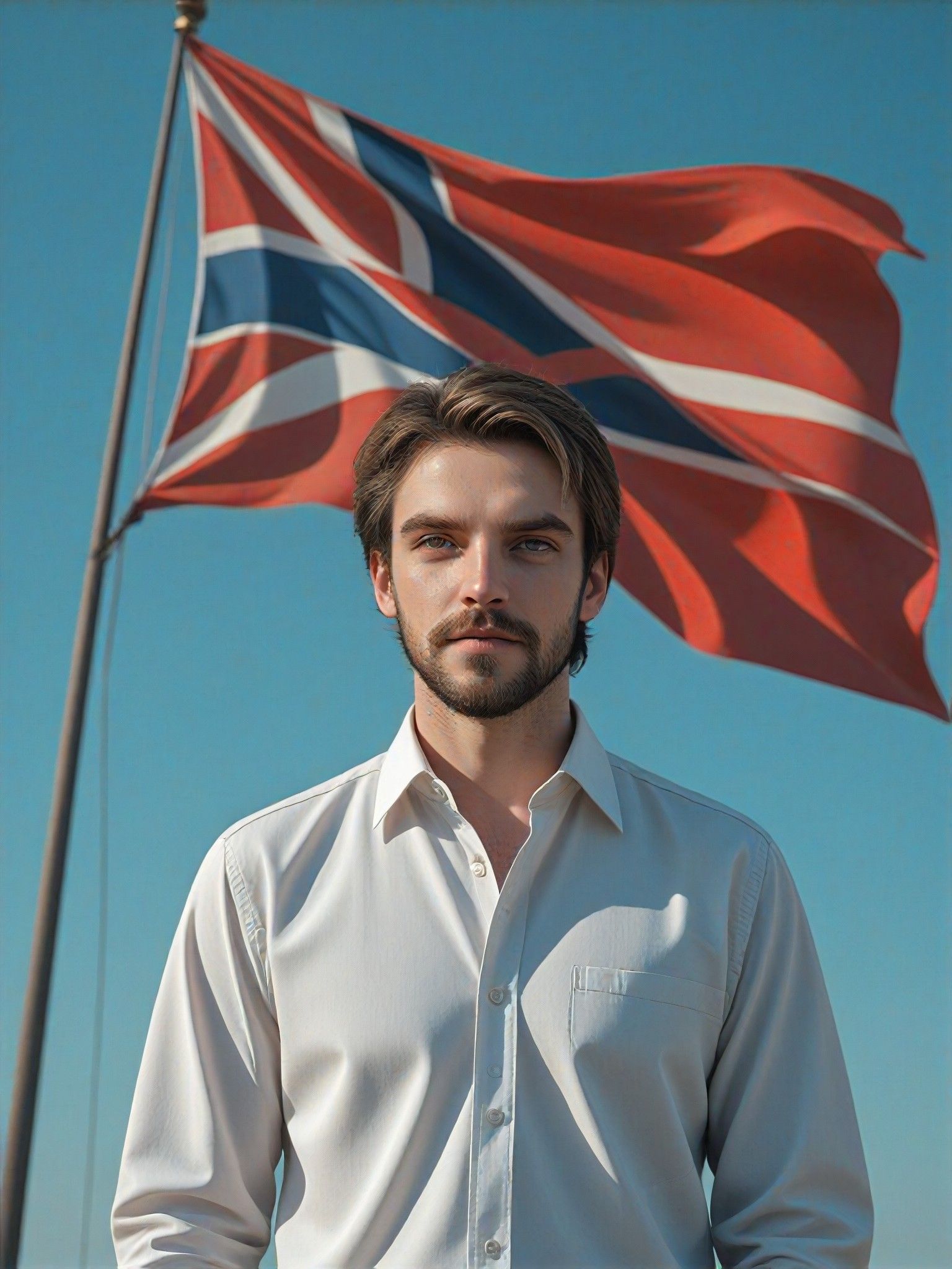 Add Cool Flag to Photo Style Converter | a1.art