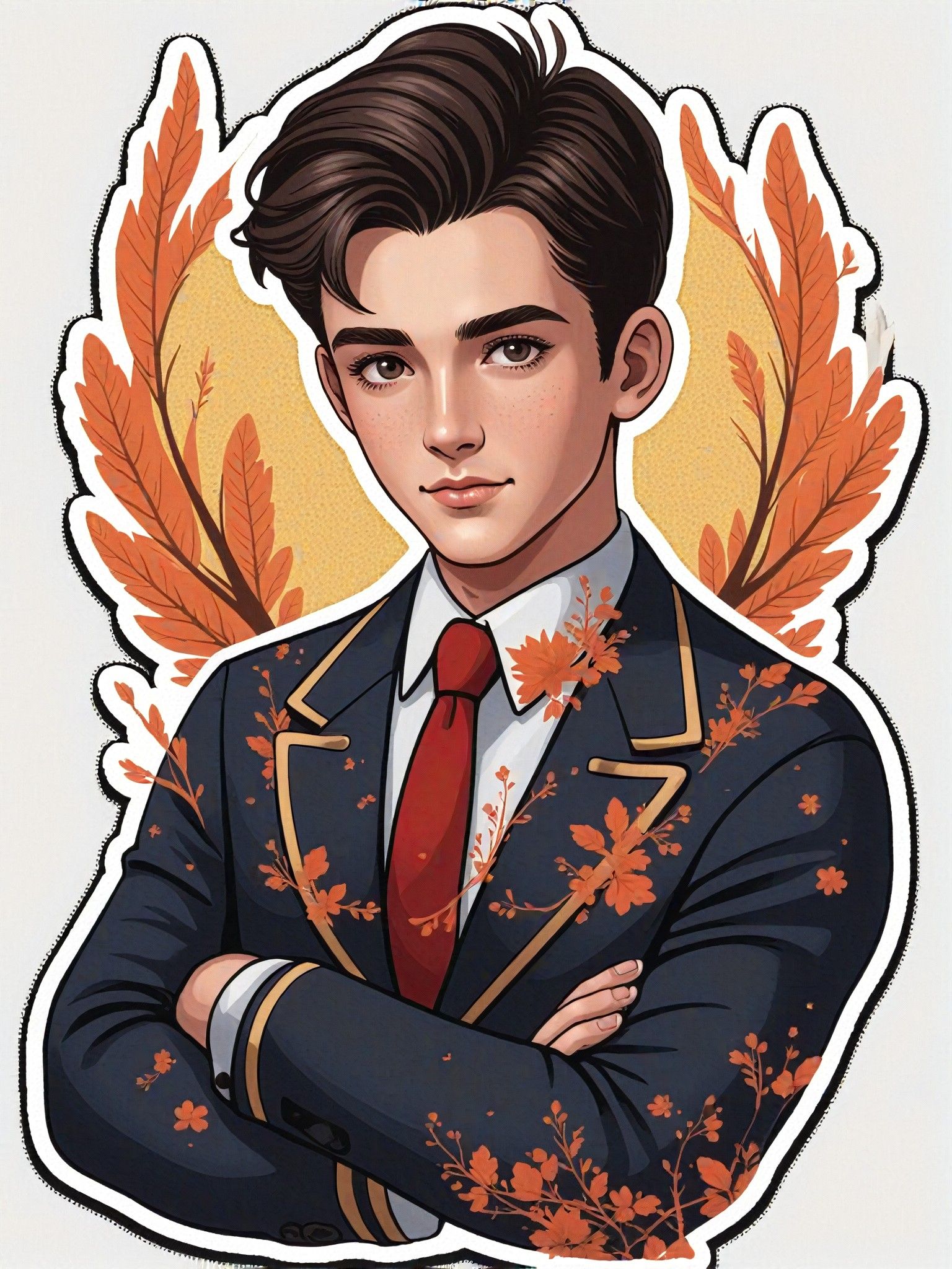 Soft Stickers Style - Master, Digital Painting | a1.art