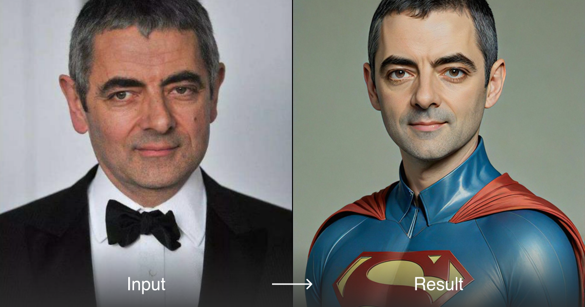 Rapid Style Conversion: Formal Wear to Superhero Costume | a1.art