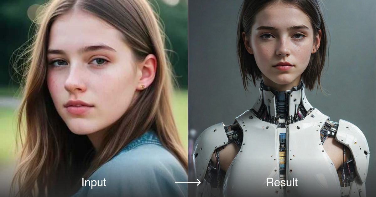 Transform Your Style to Futuristic Cyborg Look | a1.art