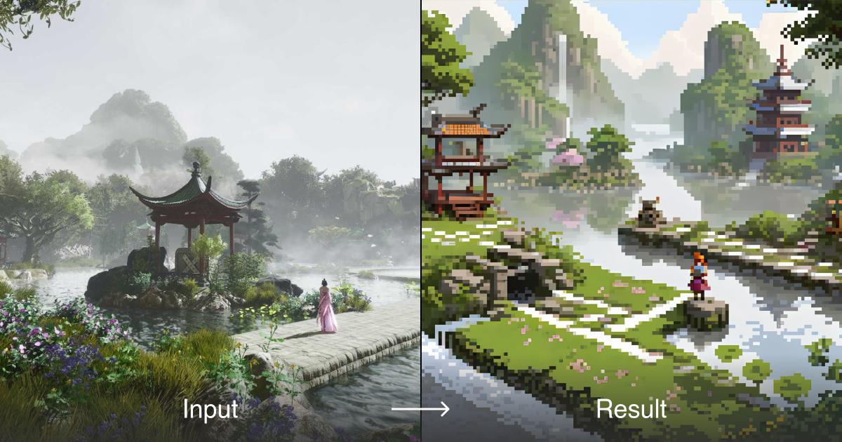 Convert Photos to Stunning Pixel Art Effortlessly | a1.art