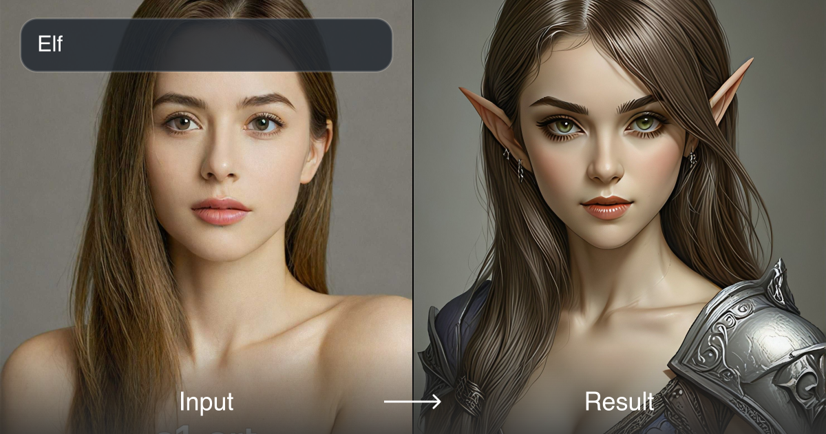 Convert Your Photo to Fantasy Elf Style Instantly | a1.art