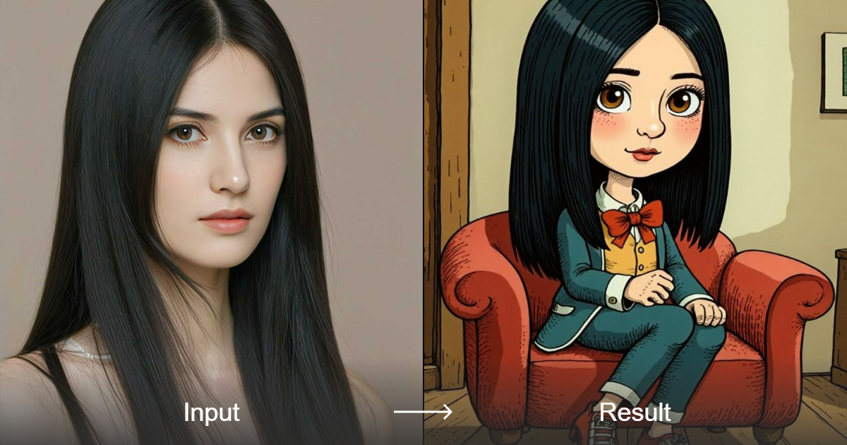 Transform Your Photo Into a Cartoon Masterpiece with Ease | a1.art