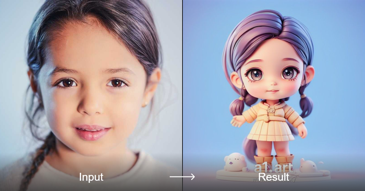 Convert Your Photos to Anime Chibi Style with a1.art | a1.art