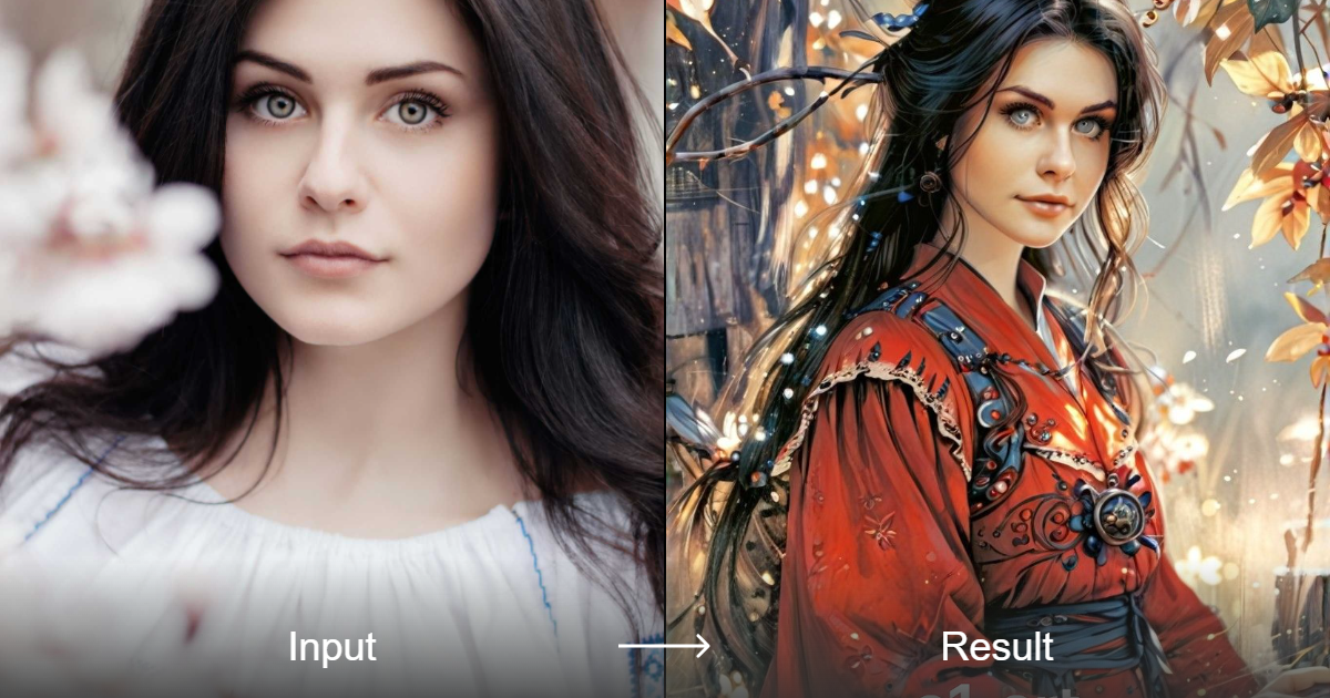 Easily Convert Photos to Stunning Traditional Attire | a1.art