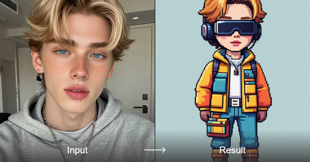 Convert Your Photo to Pixel Art Style with Ease | a1.art