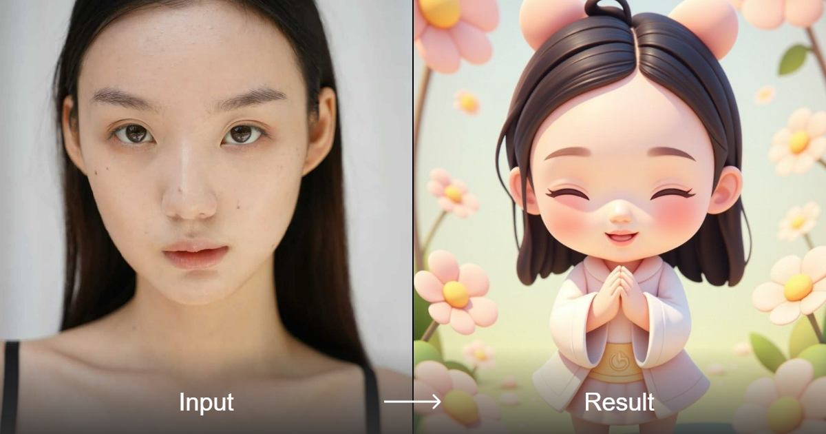 Transform Your Picture to Adorable 3D Cartoon Style | a1.art