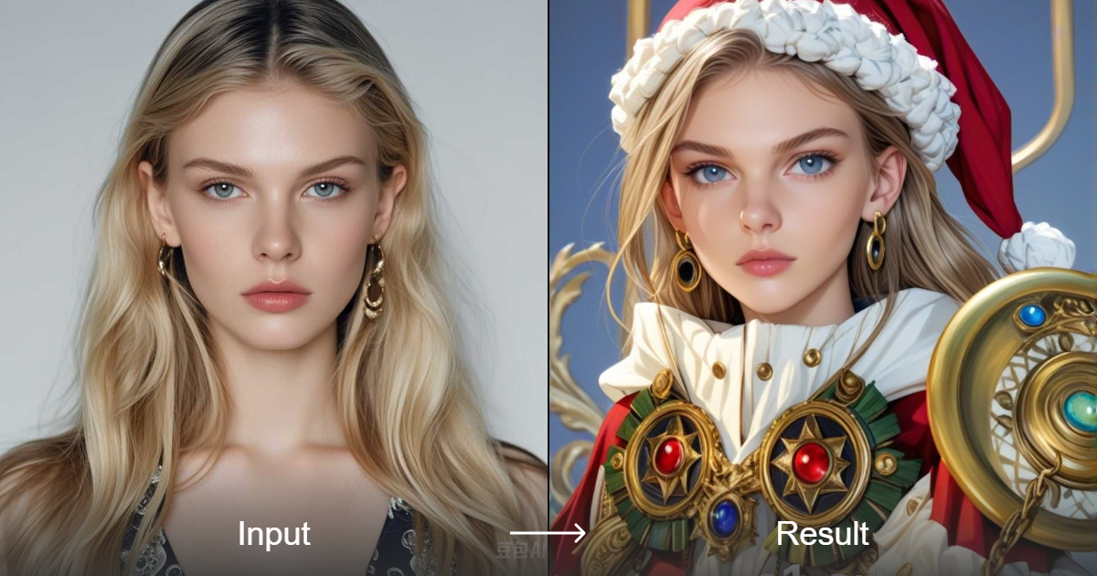 Transform Your Outfit to Festive Fantasy Costume Easily | a1.art