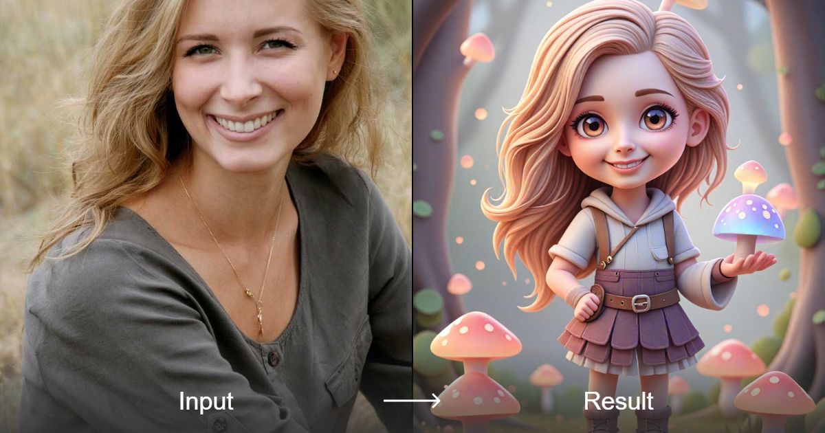 Cute elf converter for 3D master doll images | a1.art