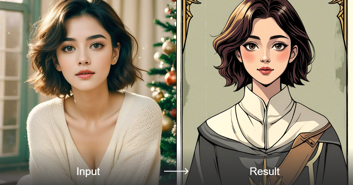 Game Character Card Style Converter - Art1 | a1.art