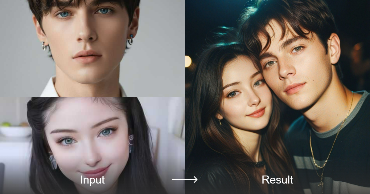 Fashion Couple Photo Style Converter | a1.art