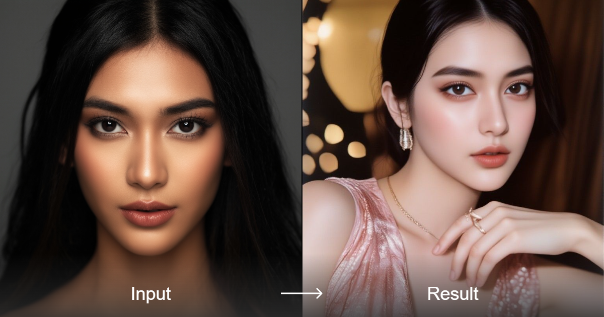 Elegant Lady Style Converter | a1.art